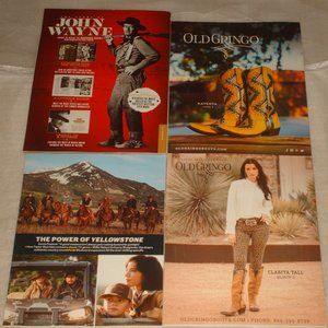 Western magazines | Accents | Lot Of 4 Western Themed Magazines ...